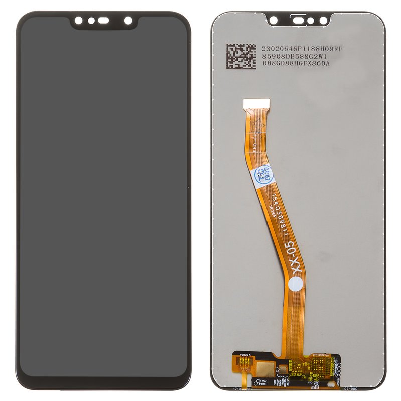LCD compatible with Huawei Nova 3i, P Smart Plus, (black, without frame ...