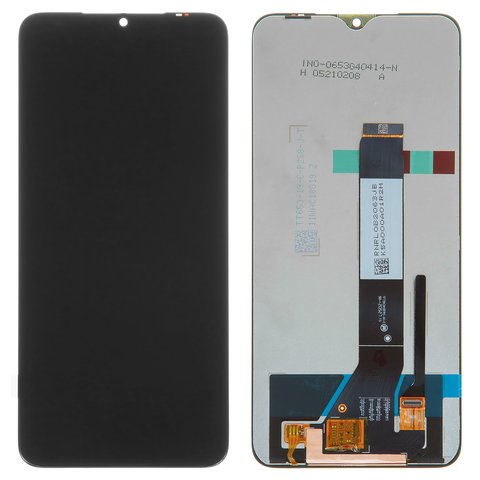 LCD compatible with Xiaomi Poco M3, (black, without frame, Original ...